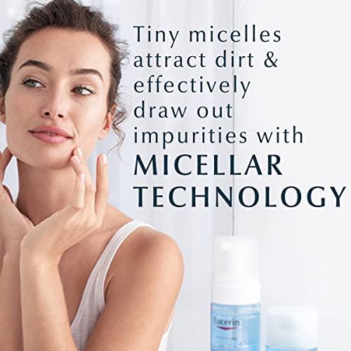 Eucerin Hydrating 3-in-1 Micellar Water, Formulated with Hyaluronic Acid, 6.8 Fl Oz Bottle