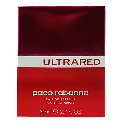 Ultrared by Paco Rabanne For Women. Eau De Parfum Spray 2.7-Ounces