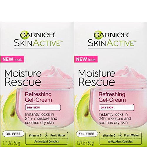 Garnier Skinactive Moisture Rescue Face Moisturizer for Dry Skin, 2 Count