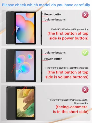 ROISKIN Dual Layer Heavy Duty Shockproof Impact Resistance Drop Proof Military Grade Kids Protective Case for Fire HD 10 & HD10 Plus Tablet 2021 11thgen with Kickstand, not for iPad Samsung Galaxy