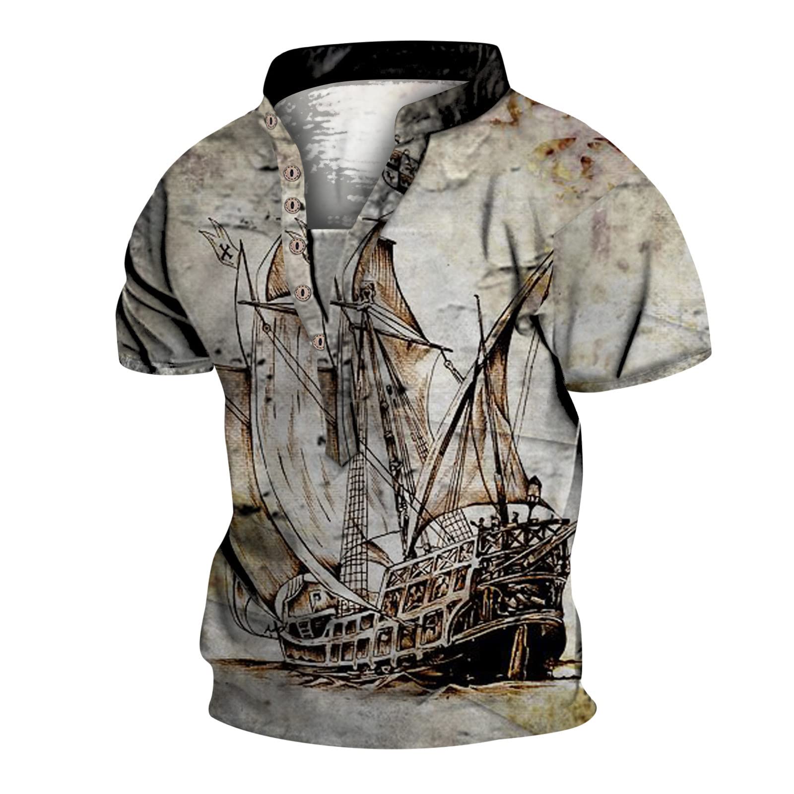 Health Awareness Shirt Mens Shirts Mens Hawaiian Shirts Vintage Lightweight Fashion Breathable Casual Graphic Printed Tropical Beach Tops Undershirts Men T Shirt Dress White-b