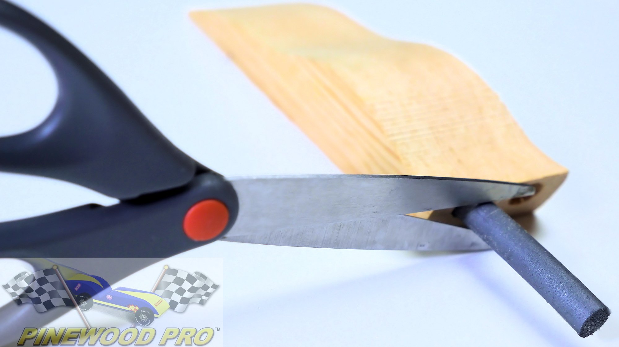 Pinewood Pro Flexible 3/8" Cylinder Weight Cuttable with a Scissors for Pinewood Derby Cars (Total Weight 3oz)