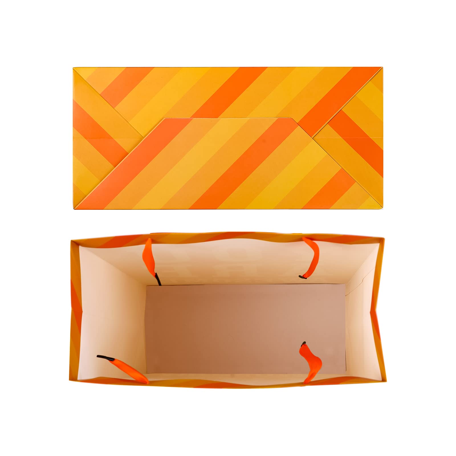 16.5" Gift Bags for Men, Boys, Father's Day - Extra Large Gift Bags with Greeting Card, Tag, Tissue Paper - 2 Pack