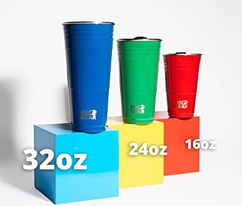 Wyld Gear 16 oz. Insulated Stainless Steel Party Cup Tumbler - Pink