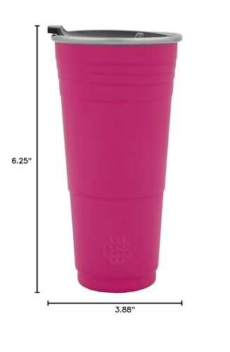 Wyld Gear 16 oz. Insulated Stainless Steel Party Cup Tumbler - Pink