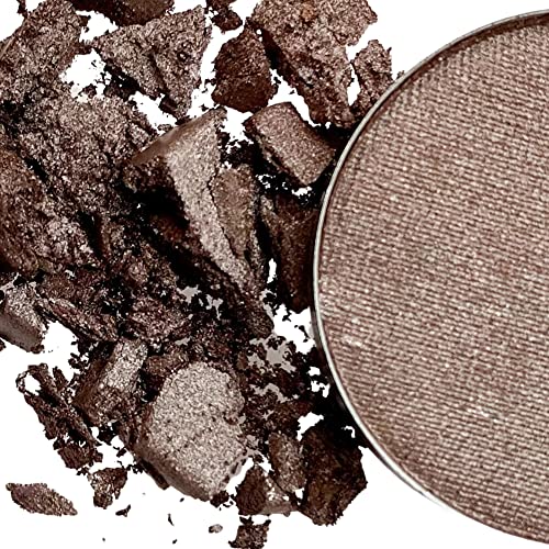 Honeybee Gardens 'Skinny Dip' Refillable Eye Shadow Palette | 4 Neutral Shades with a Refillable Compact with Brush | Natural Ingredients | Gluten Free | Vegan | Cruelty Free