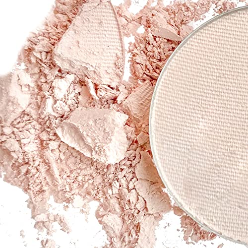 Honeybee Gardens 'Skinny Dip' Refillable Eye Shadow Palette | 4 Neutral Shades with a Refillable Compact with Brush | Natural Ingredients | Gluten Free | Vegan | Cruelty Free