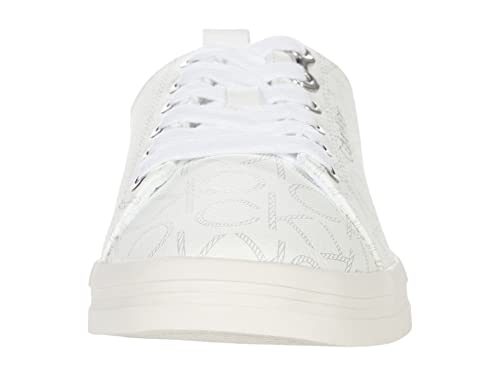 Calvin Klein Womens Michaela White/White 8 M