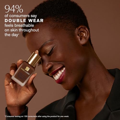 Estée Lauder Double Wear Stay-in-Place 24-Hour Long-Wear Matte Foundation Makeup, 1 Fl Oz, 5W2 Rich Caramel