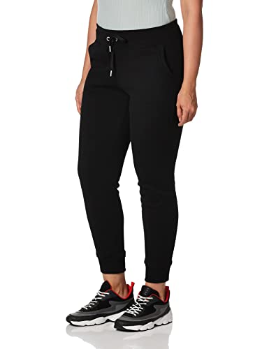 Calvin Klein Women's Premium Performance Fleece Jogger, Black, Medium
