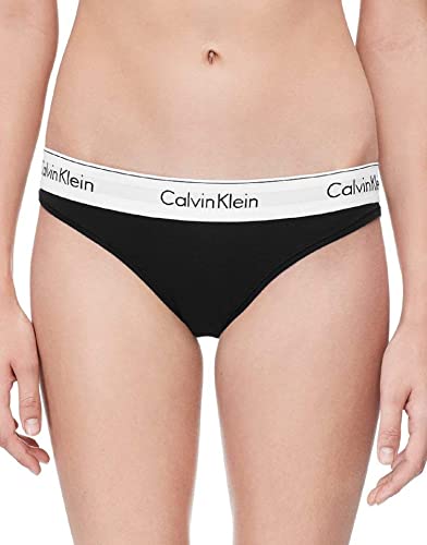Calvin Klein Modern Cotton Stretch Bikini Panty, Black, Medium