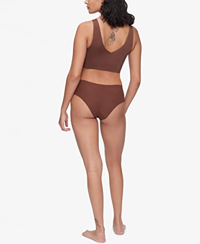Calvin Klein Invisibles Seamless Hipster Panties, Multipack, Beechwood/Cedar/Sandalwood/Spruce/Umber, Large