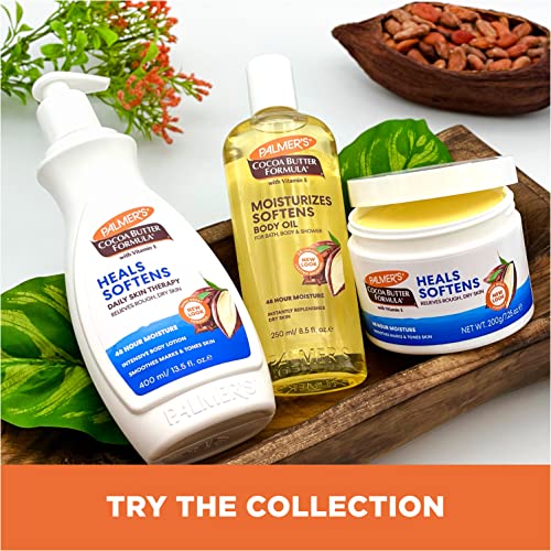 Palmer's Cocoa Butter Formula Daily Skin Therapy Solid Lotion with Vitamin E, Body Moisturizer for Extremely Dry Skin, Softens and Soothes, 7.25 Ounces, (Pack of 1)
