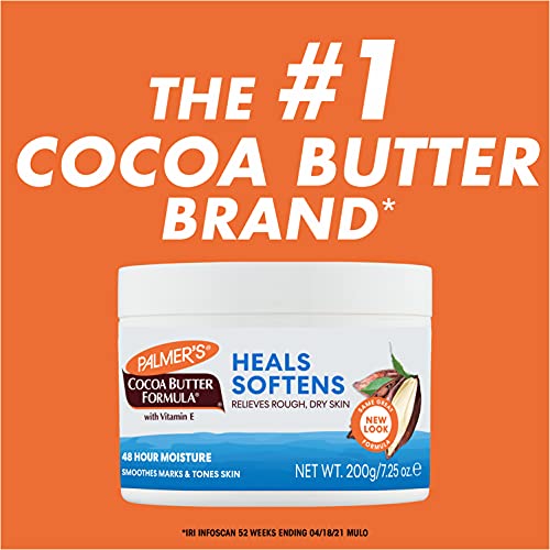 Palmer's Cocoa Butter Formula Daily Skin Therapy Solid Lotion with Vitamin E, Body Moisturizer for Extremely Dry Skin, Softens and Soothes, 7.25 Ounces, (Pack of 1)
