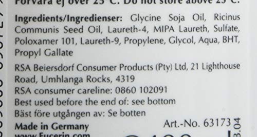 Eucerin Atocontrol Bath And Shower Oil 400ml [health And Beauty]