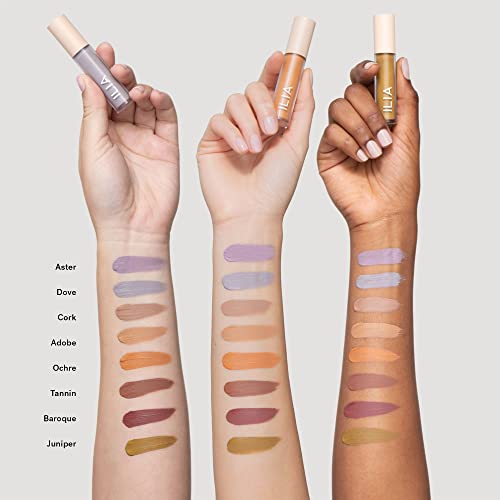 ILIA - Liquid Powder Matte Eye Tint | Non-Toxic, Vegan, Cruelty-Free, Clean Makeup (Aster - Soft Lavender)