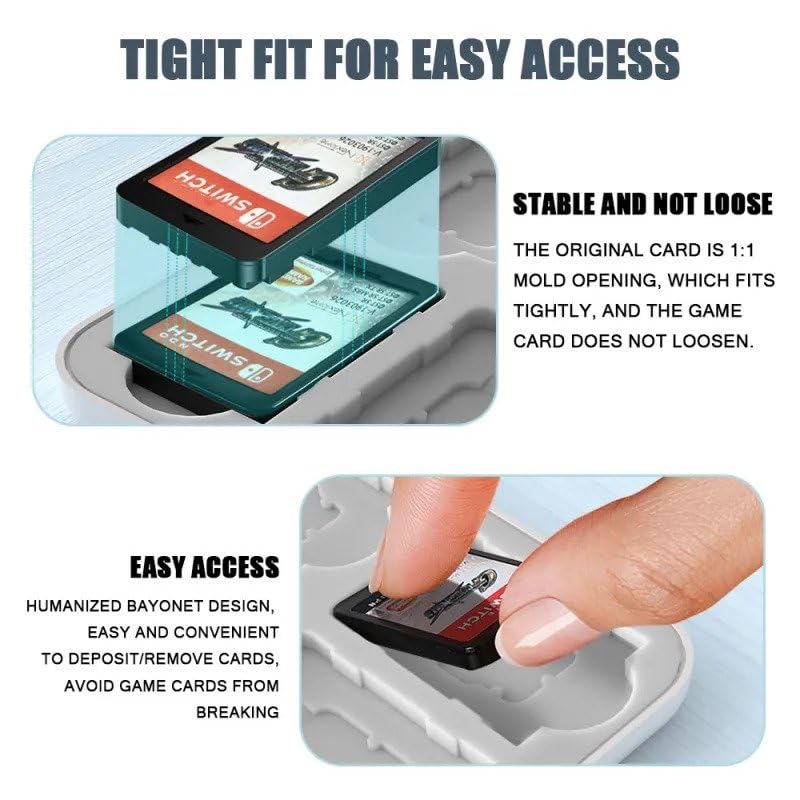 Shiban Switch 24 game card and 24 SD card 3D themed case (EYE OF THE TABLET)