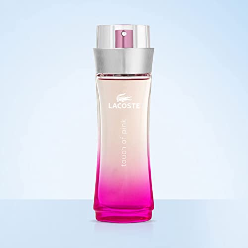 Lacoste Touch of Pink Eau de Toilette for Women, 3.0 Fl Oz