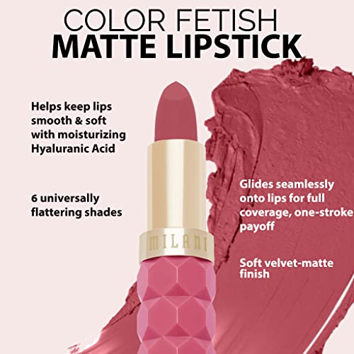 Milani Color Fetish Matte Lipstick (Dahlia)