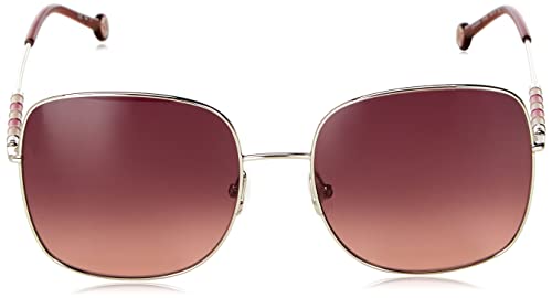 Carolina Herrera Burgundy Shaded Square Ladies Sunglasses CH 0035/S 03YG/3X 59