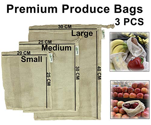 ZERO WASTE KIT - 17 PCS Eco Friendly Gift Set with Zero Waste Sustainable Products for the Home & Kitchen. Includes Reusable Products, Food Storage Bags, Beeswax Wraps, Mesh Produce Bags, and Straws. Great gifts for women.