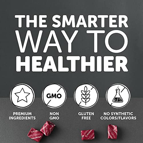 SmartyPants Adult Daily Mineral Vitamins: Calcium, Magnesium Citrate, D3, Zinc & Chromium for Immune Support, Energy, Bone & Muscle Function, 60 Soft Chews (30 Day Supply)