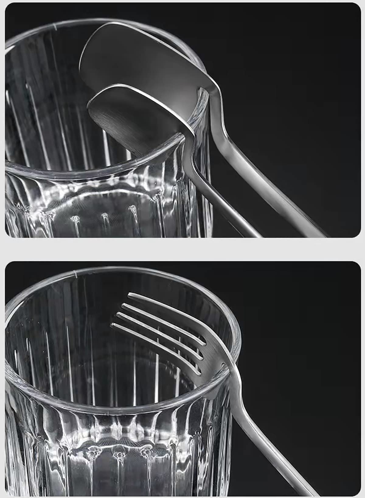 Gold Silverware Set for 8, Unique Modern Stainless Steel Cutlery Flatware Set,40 Pieces Unique Kitchen Utensil Sets with Steak Knives, Tableware Set for Home Kitchen Restaurant Hotel (Color : 16 Pi