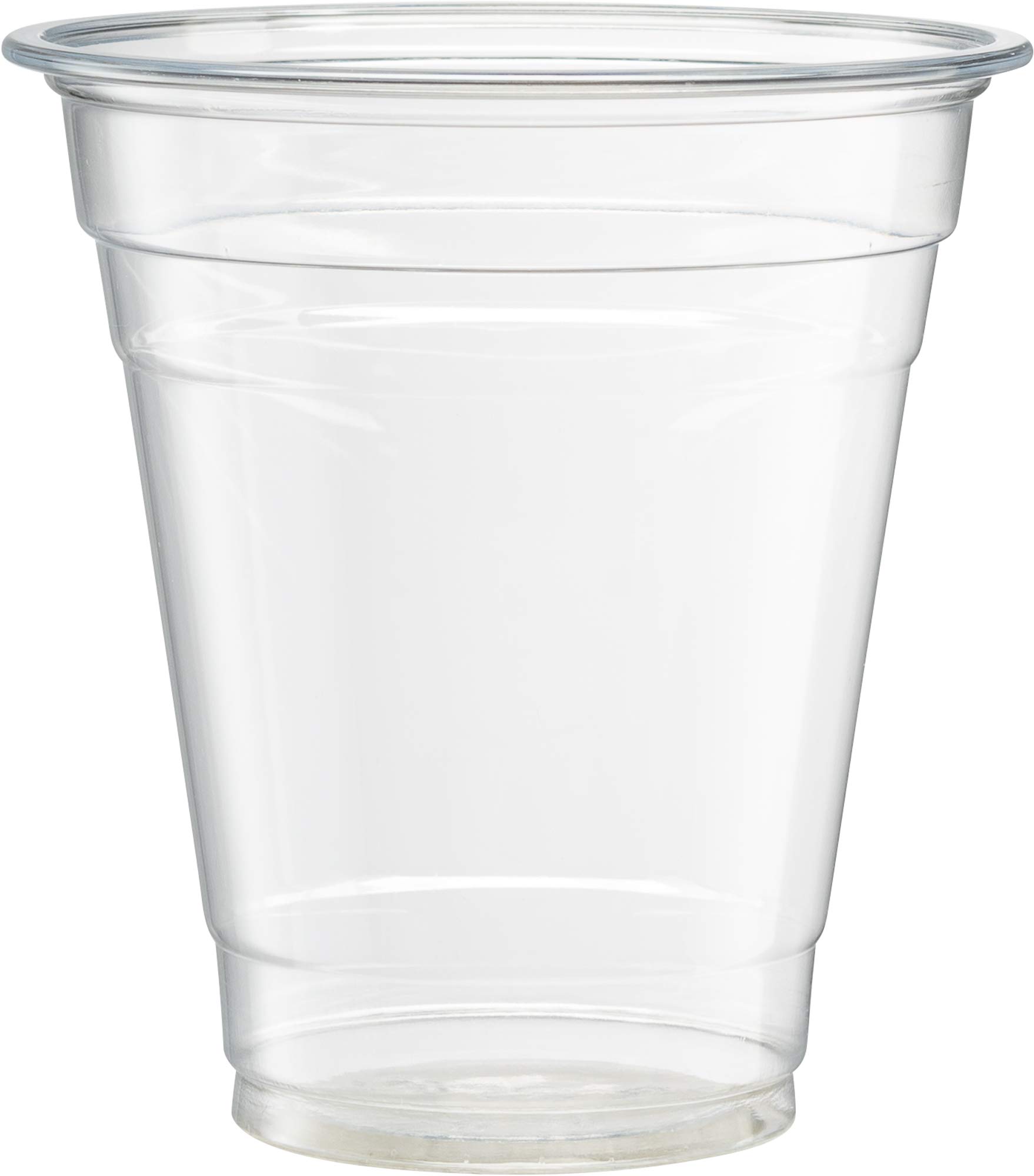 ELEGANT DISPOSABLES [50 Count] 16 Ounce Crystal Clear PET Cups for Iced Coffee, Cold Drinks, Slush, Smoothy's, Slurpee, Party's, Plastic Disposable Cups