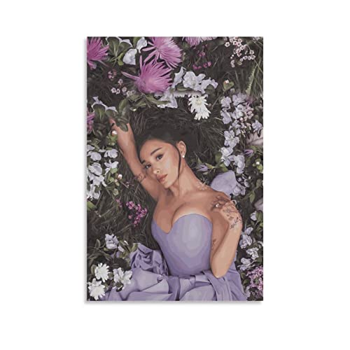 BIVEE Ariana Singer Grande Poster 08x12inch(20x30cm) Decorative Painting Canvas Wall Art Living Room Posters And Prints Unframed Wall Art Gifts Decor