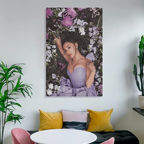 BIVEE Ariana Singer Grande Poster 08x12inch(20x30cm) Decorative Painting Canvas Wall Art Living Room Posters And Prints Unframed Wall Art Gifts Decor