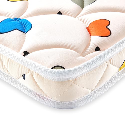 Mini Crib Mattress 38" x 24" x 4"- Firm Support and Comfort Premium Foam,Noiseless and Odorless,Hypoallergenic Mini Crib Mattress,Fits Mini and Portable Cribs,Dual Sided with Soft Breathable Fabric