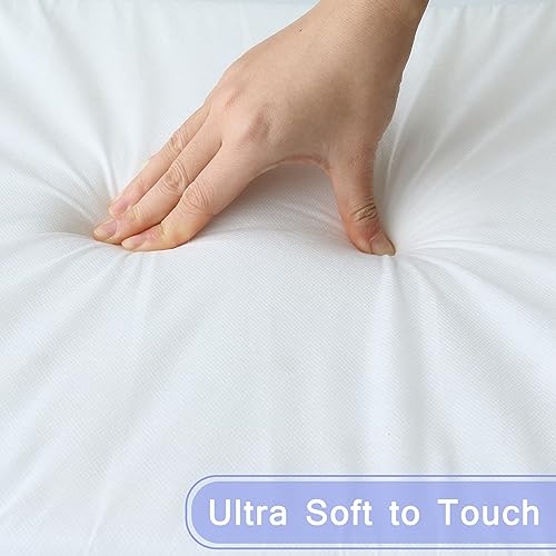 Baby Bassinet Mattress Pad Compatible with ADOVEL, BabyBond and ELEMARA 4 in 1 Baby Bassinet Bedside Crib, 23"Γ46β, Waterproof Replacement Pad with Removable & Washable Mattress Cover