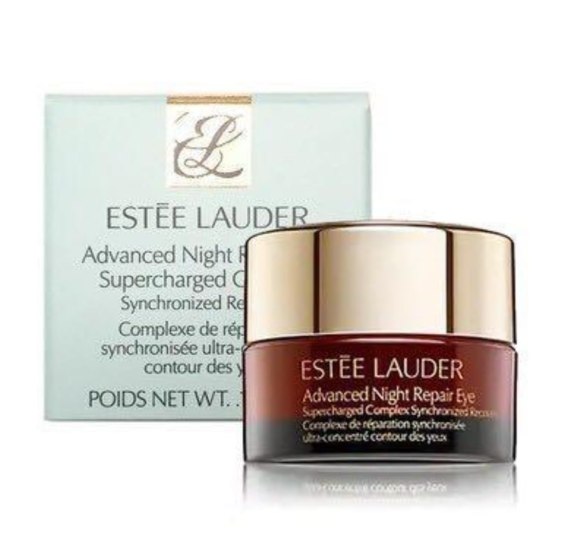 Estee Lauder Advanced Night Repair Eye Supercharged Gel-Creme 0.5 oz/15ml (Lot of 3 0 .17 oz/5 ml Jars)