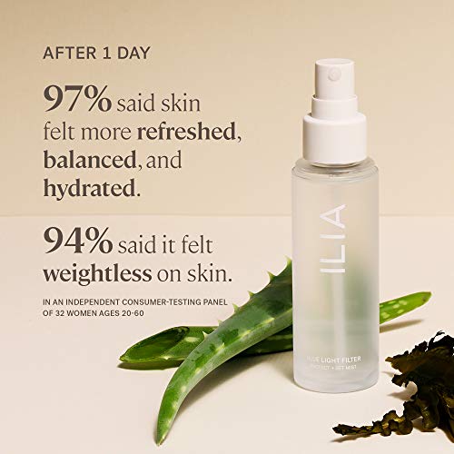 ILIA - Blue Light Face Mist | Non-Toxic, Vegan, Cruelty-Free, Clean Makeup (0.47 fl oz | 14 ml)