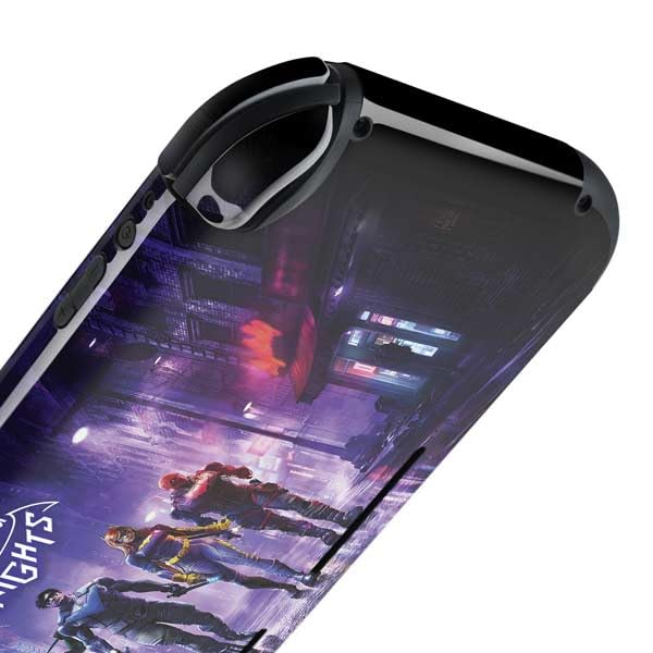Skinit Decal Gaming Skin Compatible with Nintendo Switch Lite - Officially Licensed DC Comics Gotham Knights Characters Design