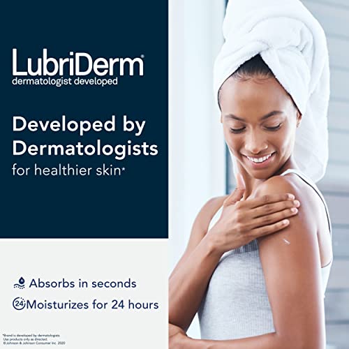 Lubriderm Advanced Therapy Fragrance-Free Moisturizing Lotion With Vitamins E And Pro-Vitamin B5, Intense Hydration For Extra Dry Skin, Non-Greasy Formula, 32 fl. oz