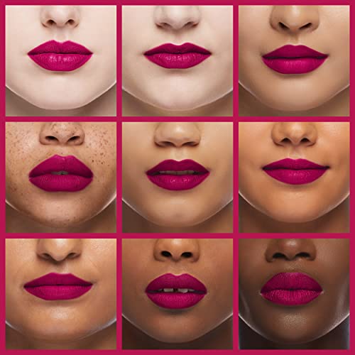 ILIA - Color Block Lipstick | Non-Toxic, Vegan, Cruelty-Free, Clean Makeup (Knockout (Bold Magenta With Cool Undertones))