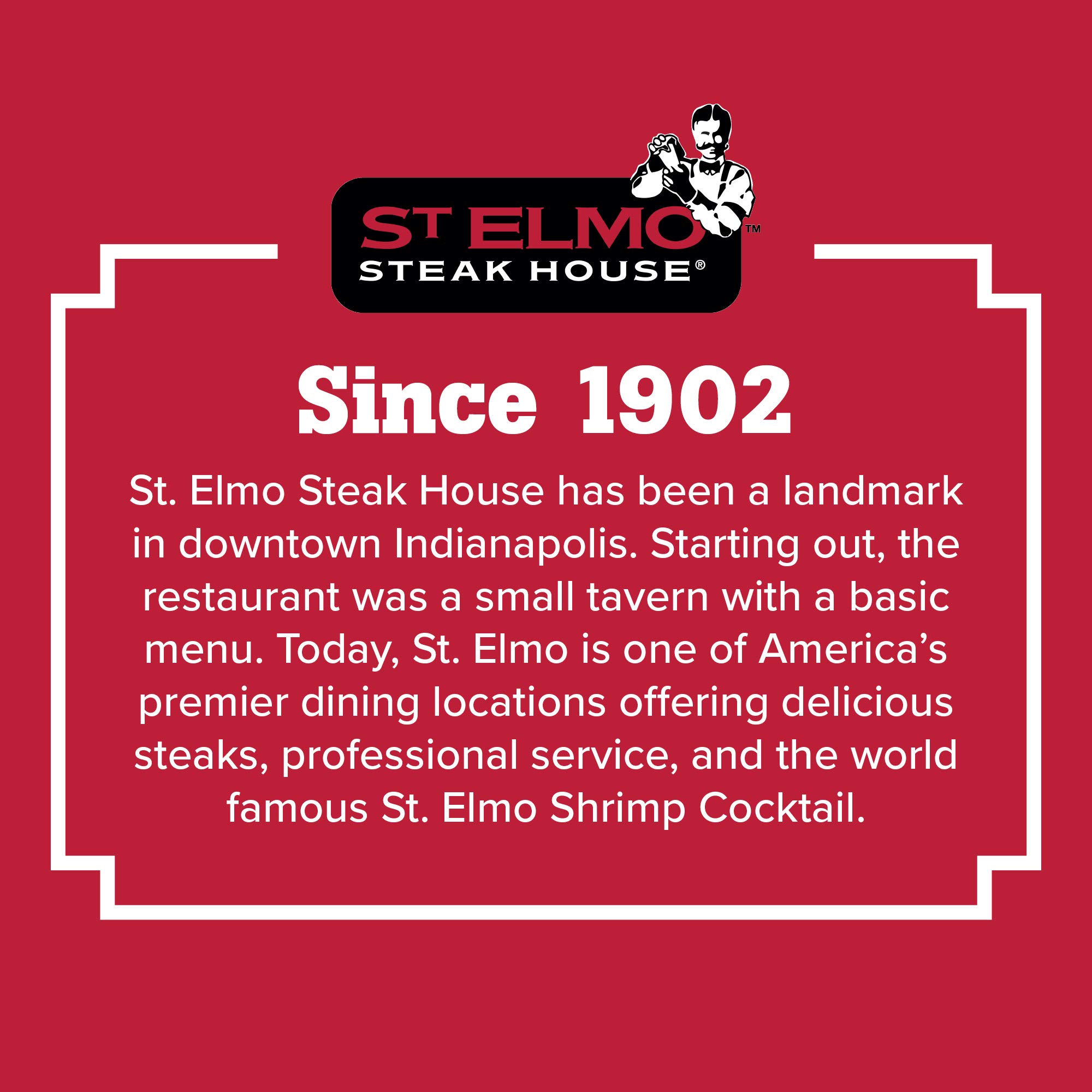St Elmo Steak House Seasoning, Flavorful Rub for Steaks, Burgers, Chicken, Seafood, and More - 12 Pack