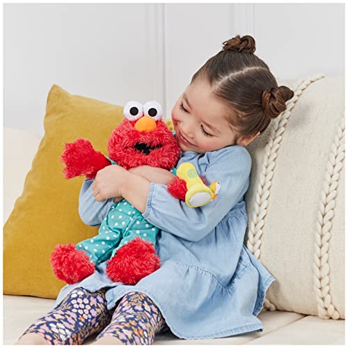 GUND Sesame Street Official Bedtime Elmo Muppet Plush, Premium Glow-in-The-Dark Plush Toy for Ages 1 & Up, Red, 12”