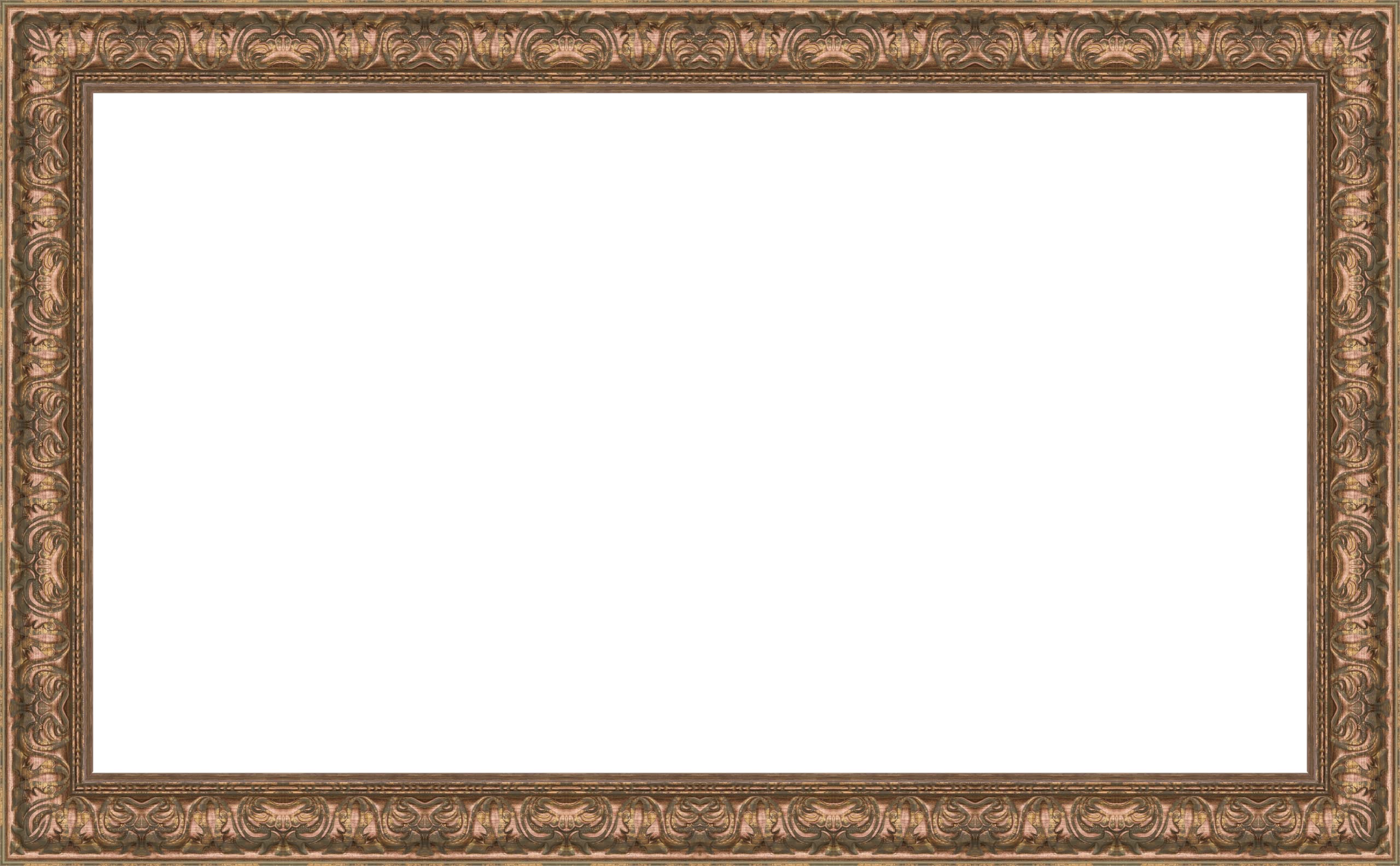 Frame My TV Deco TV Frames -Tuscan Copper Compatible ONLY with Samsung (Fits 2021-2025 Frame TV, 50")