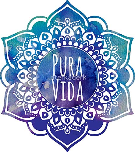 Stickers Watercolor Mandala - Sticker Graphic - Auto, Wall, Laptop, Cell, Truck Sticker for Windows, Cars, Trucks Y