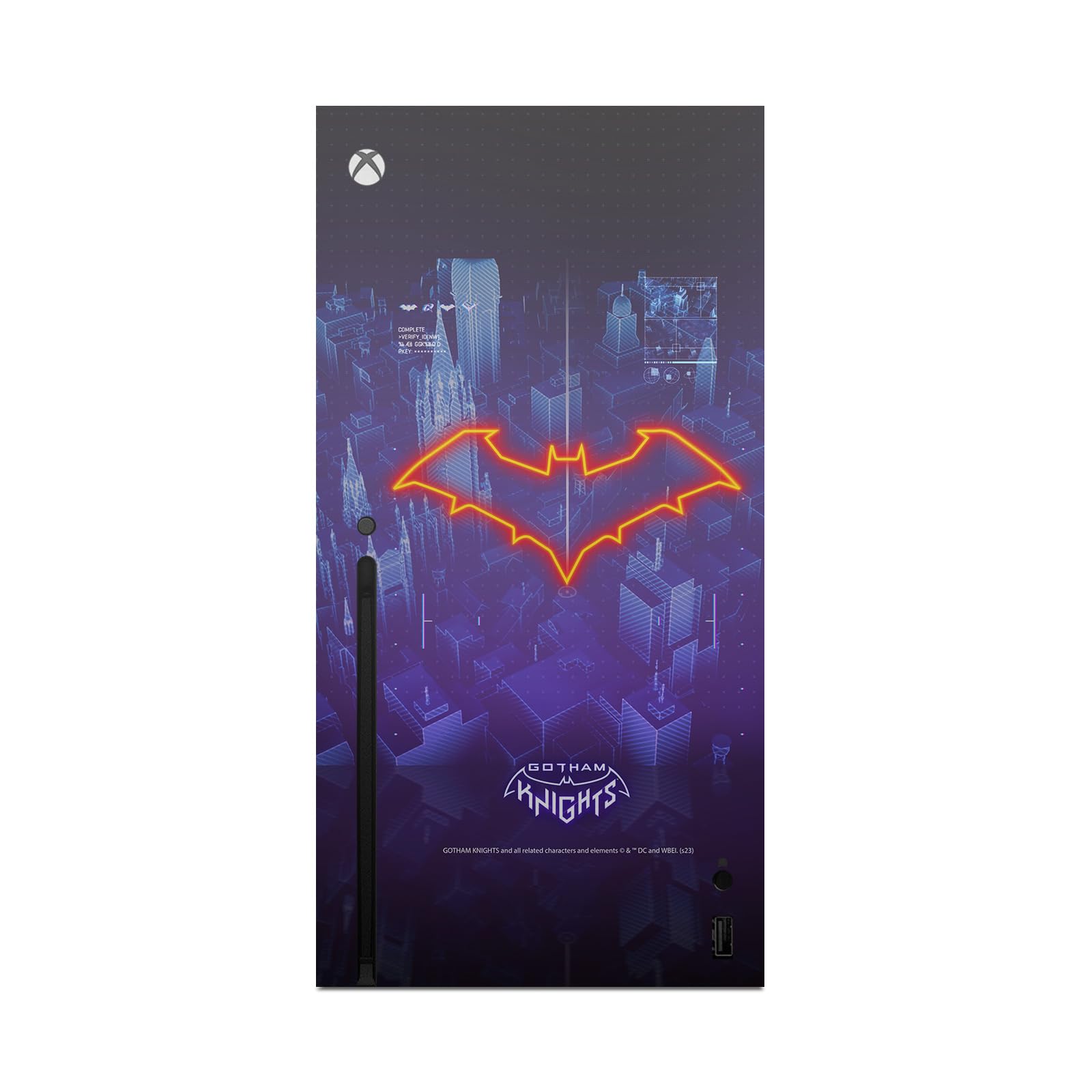 Head Case Designs Officially Licensed Gotham Knights Red Hood Character Art Vinyl Sticker Gaming Skin Decal Cover Compatible With Xbox Series X Console and Controller Bundle