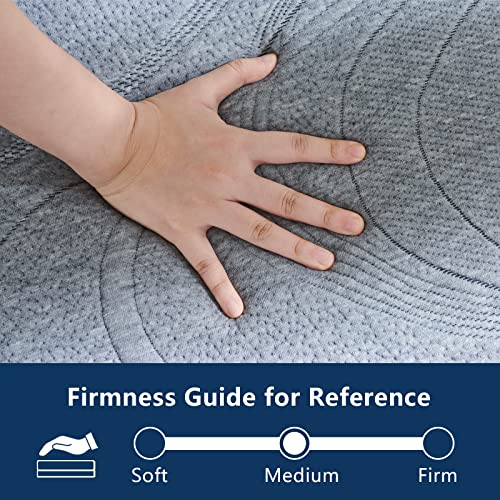 Iyee Nature Tri Folding Mattress, 4 inch Twin XL Folding Memory Form Mattress Topper with Washable Cover, Fodable Mattress for Camping, Guest, Yoga - 78"x38"x4"
