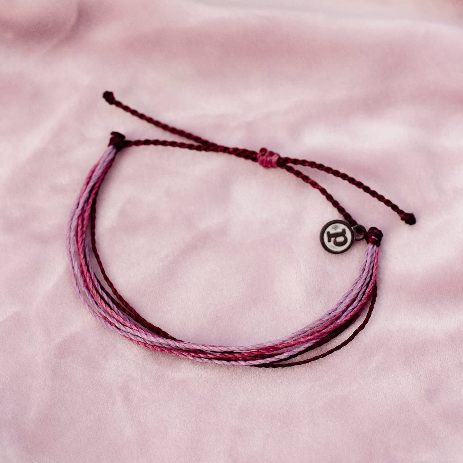 Pura Vida Bracelet Muted Original Mulberry Bracelet - Adjustable Bracelet with Waterproof Band, String Bracelet for Women - Stackable Bracelets, Handmade Braceletss - One Size