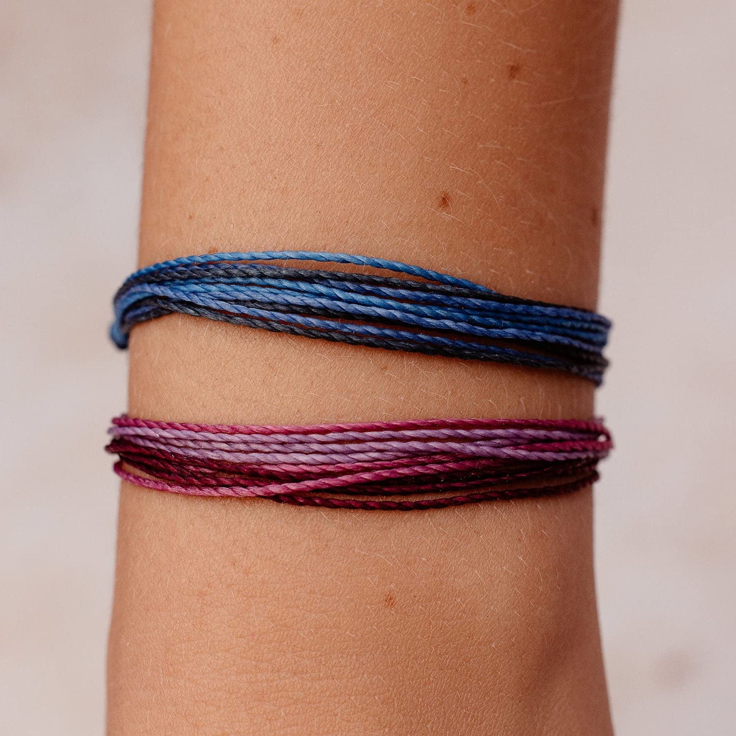 Pura Vida Bracelet Muted Original Mulberry Bracelet - Adjustable Bracelet with Waterproof Band, String Bracelet for Women - Stackable Bracelets, Handmade Braceletss - One Size