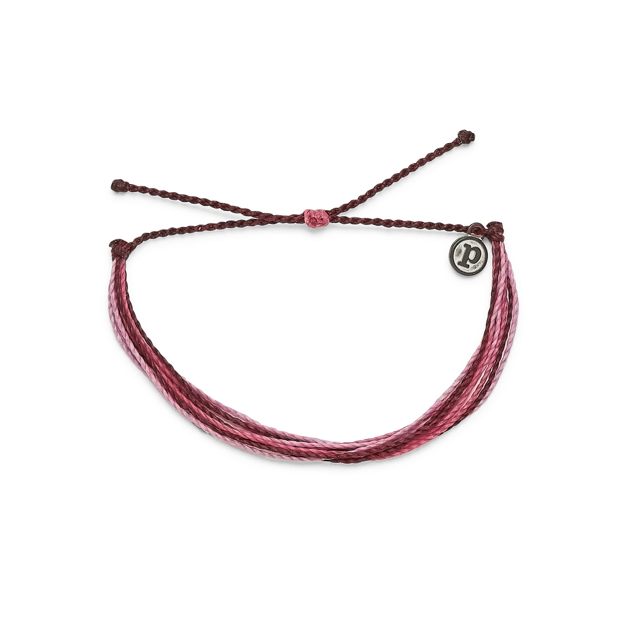 Pura Vida Bracelet Muted Original Mulberry Bracelet - Adjustable Bracelet with Waterproof Band, String Bracelet for Women - Stackable Bracelets, Handmade Braceletss - One Size