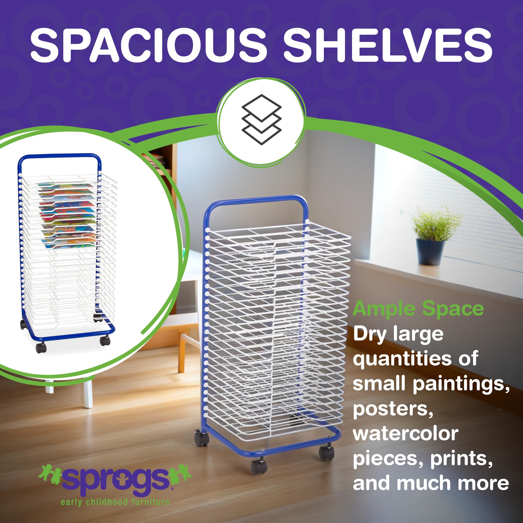 Sprogs Art Drying Rack SPG-LED1027N-SO