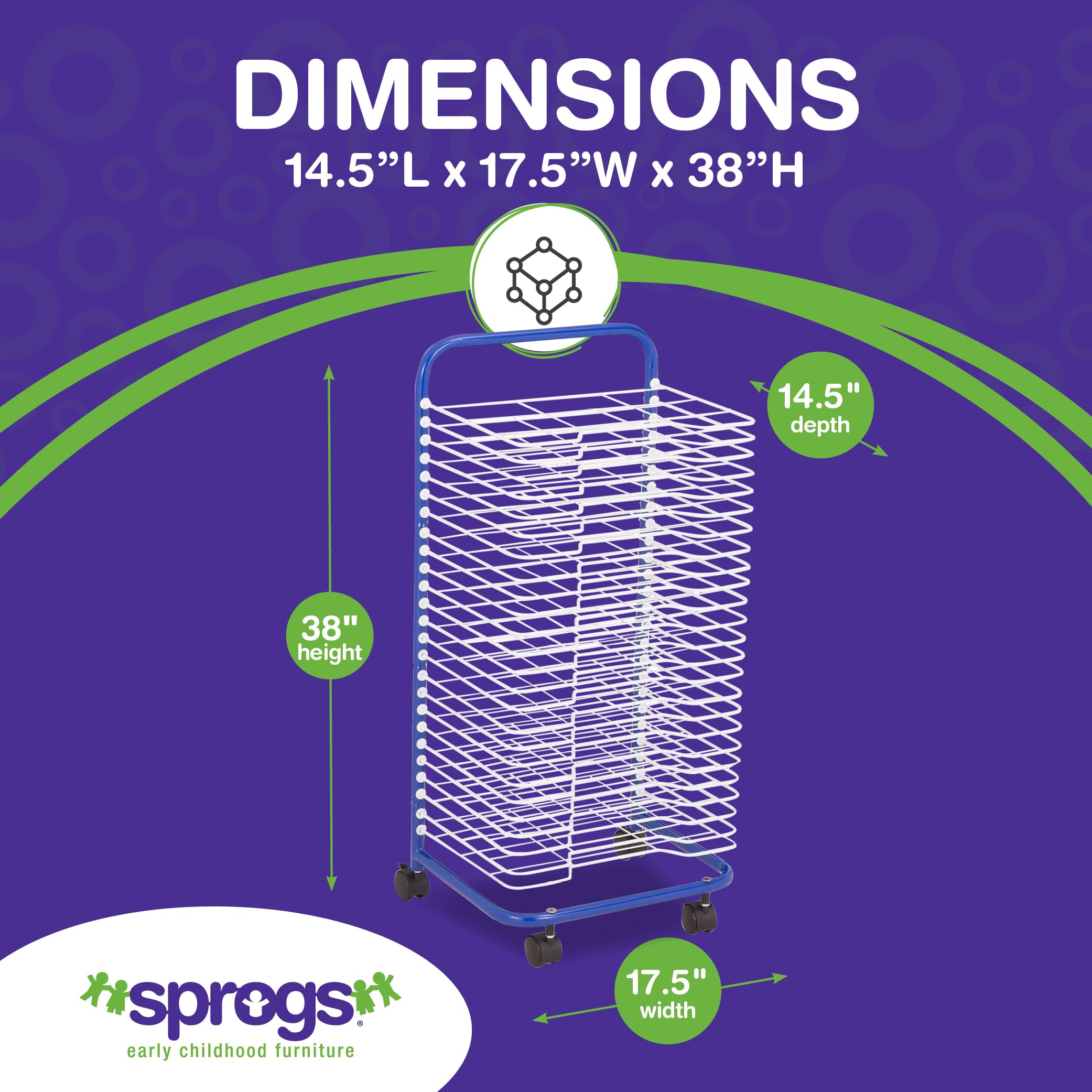 Sprogs Art Drying Rack SPG-LED1027N-SO
