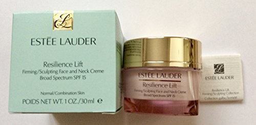 Estee Lauder Resilience Lift Firming/Sculpting Face and Neck Creme SPF 15 Normal/Combination Skin, 1 oz