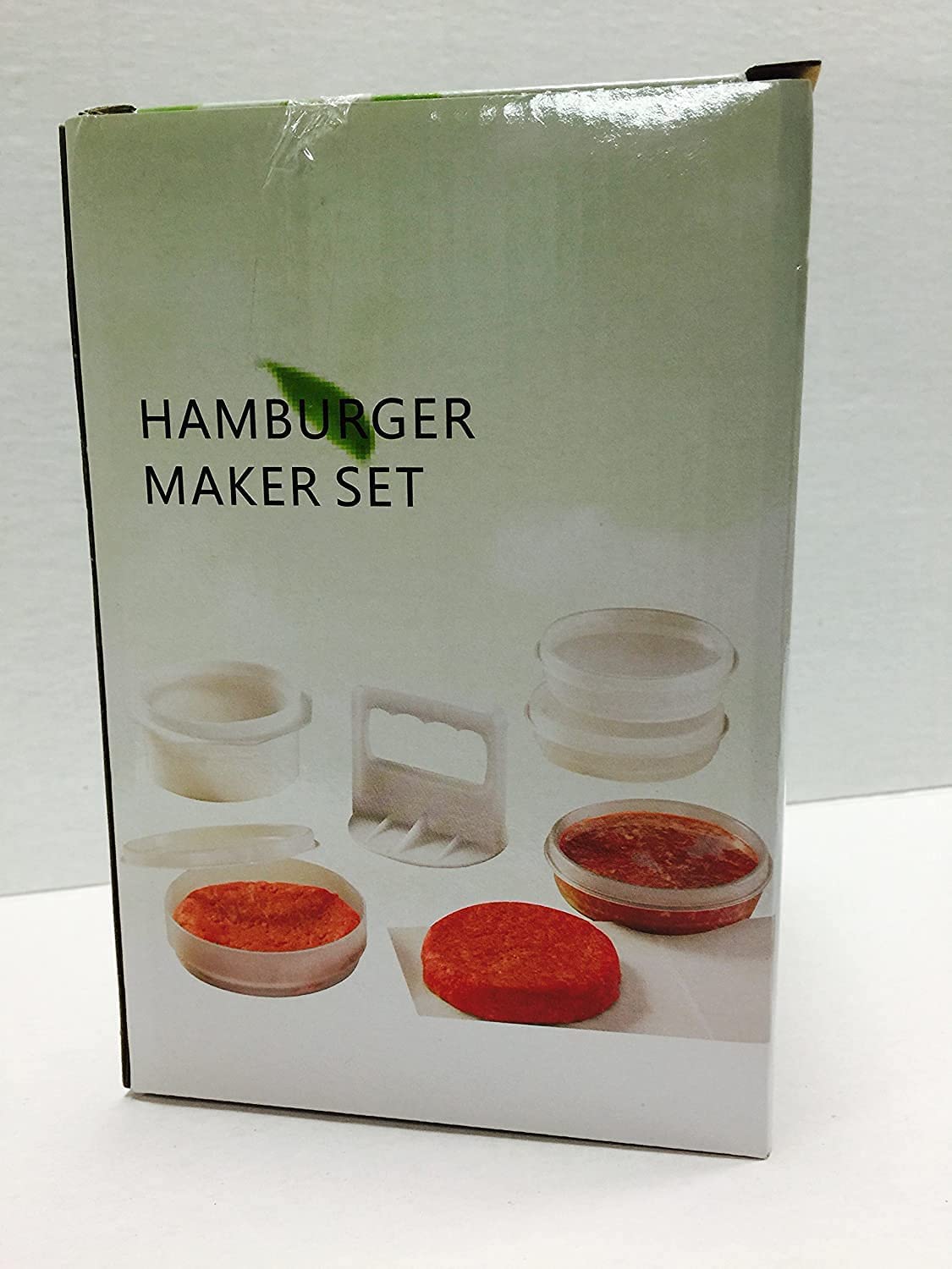Hamburger Press Patty Maker Freezer Containers - All In One Convenient Package - 10 Pieces Set Hamburger Patty Mold - Essential Tool to Make hamburger Patties โ Ideal BBQ Gift For Family And Friend